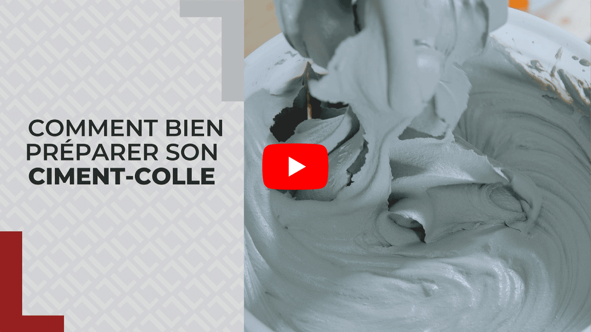 Comment bien préparer un ciment-colle ? 💡🧰 – Lanctôt Couvre-Sol Design