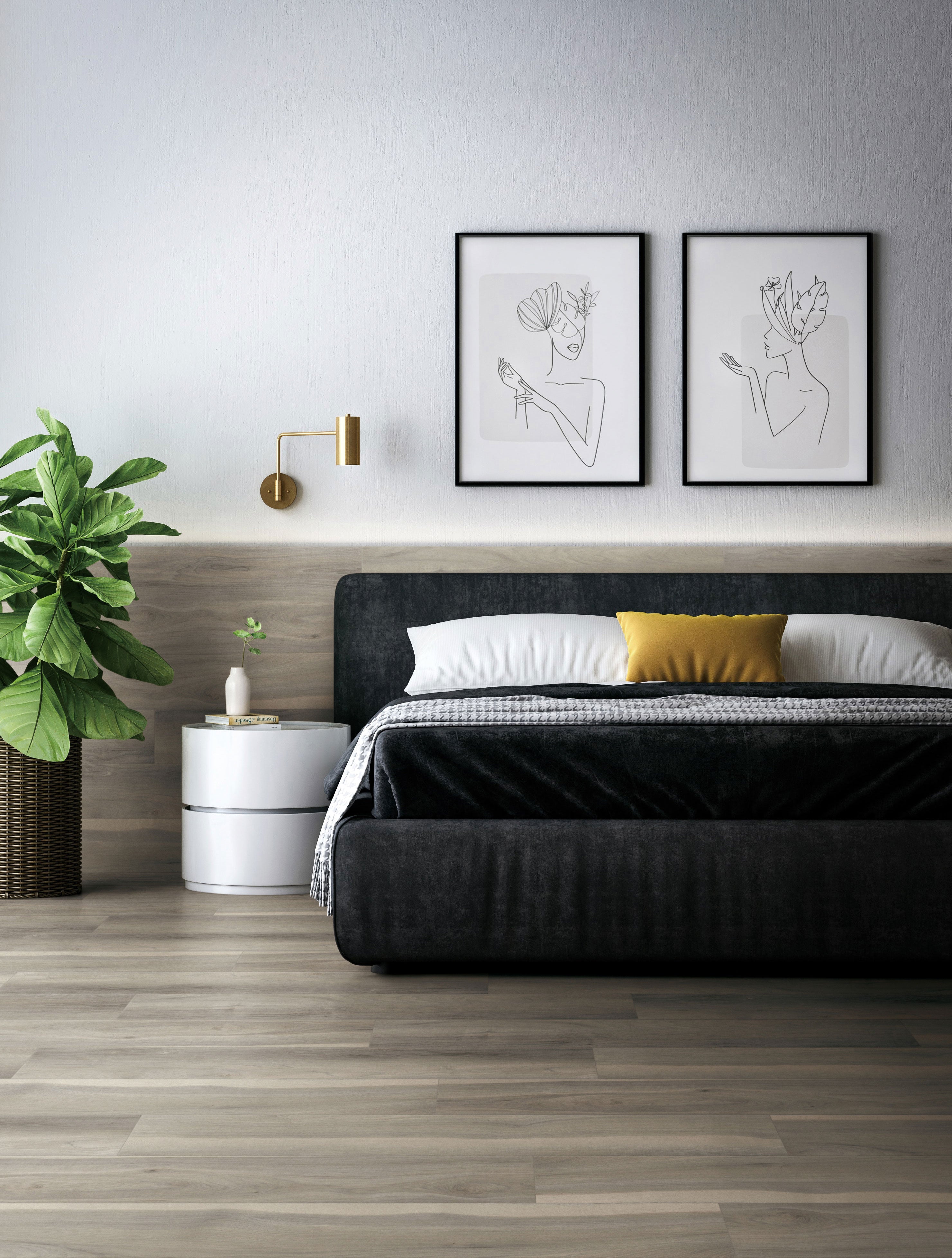 Latte de vinyle imitation bois - Fable | Lanctôt Couvre-Sol Design