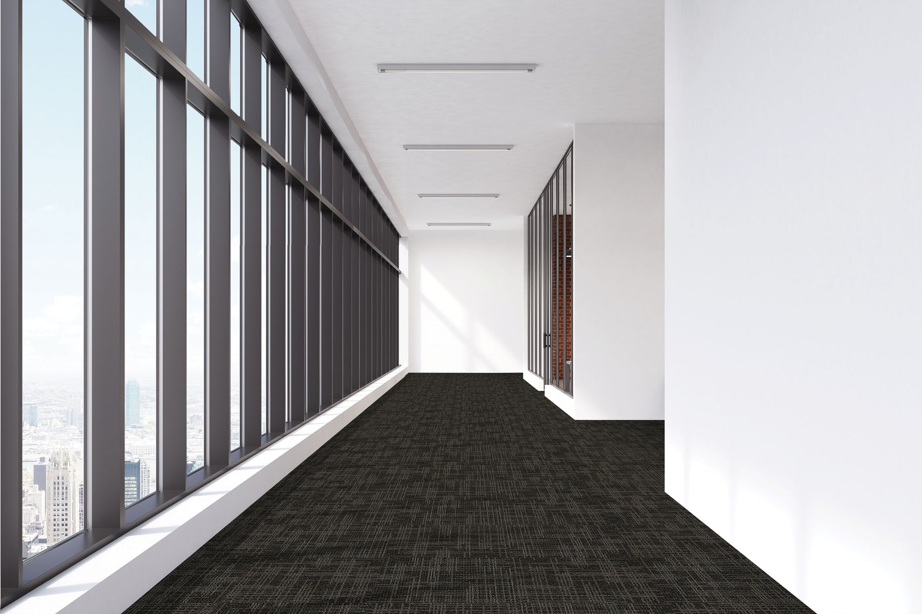 Carreaux de tapis en nylon bouclé - Angula | Lanctôt Couvre-Sol Design