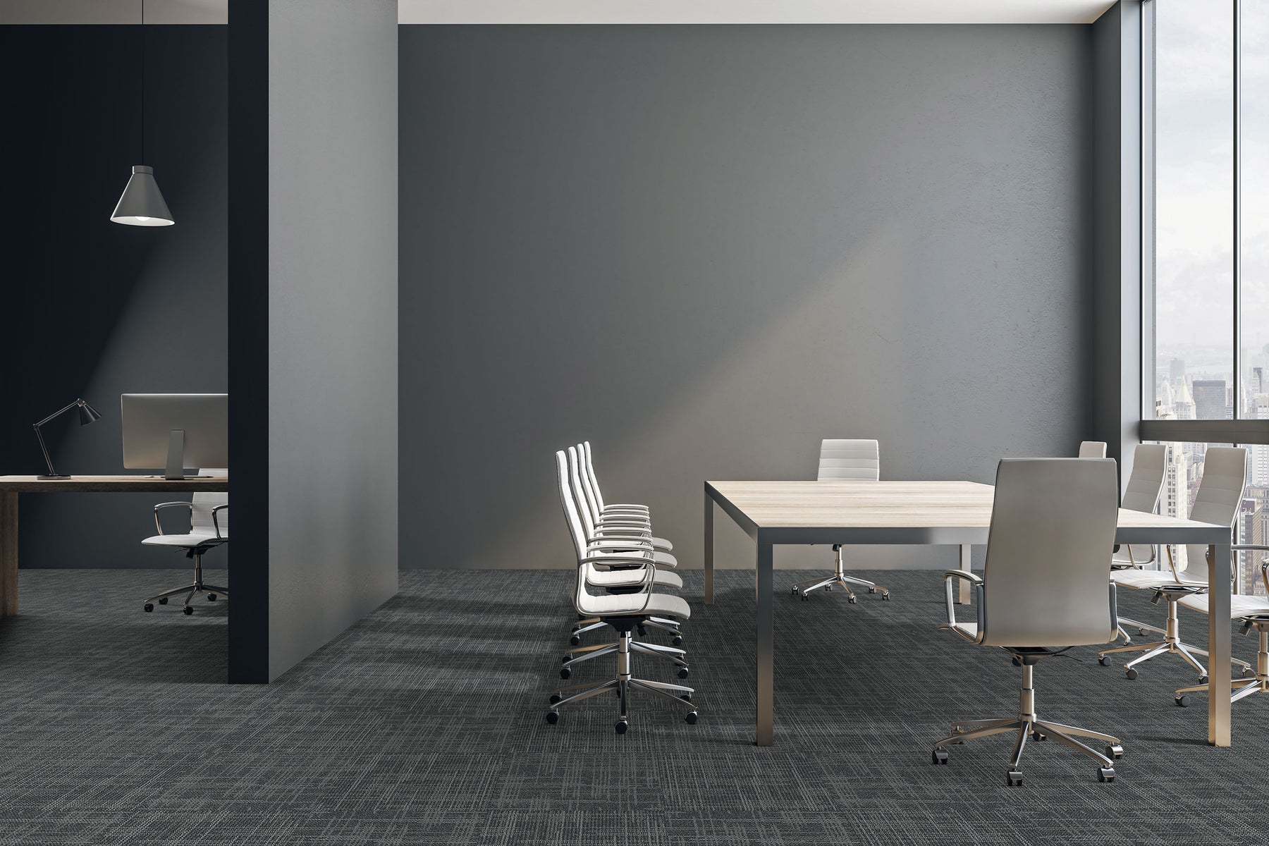 Carreaux de tapis en nylon bouclé - Angula | Lanctôt Couvre-Sol Design