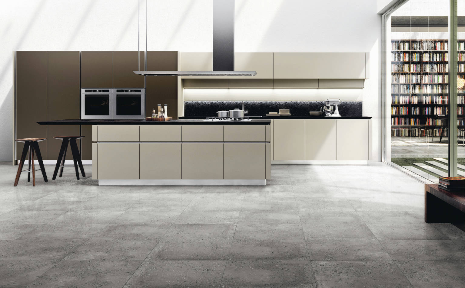 Céramique imitation terrazzo - Sand | Lanctôt Couvre-Sol Design